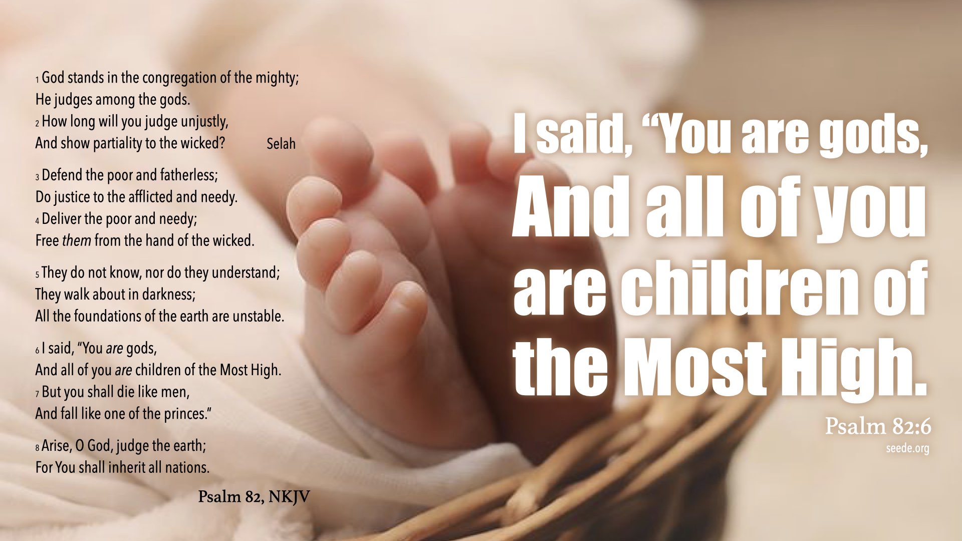 Psalm 82: As God’s Child, in Jesus Christ, I Shall Inherit All Nations ...